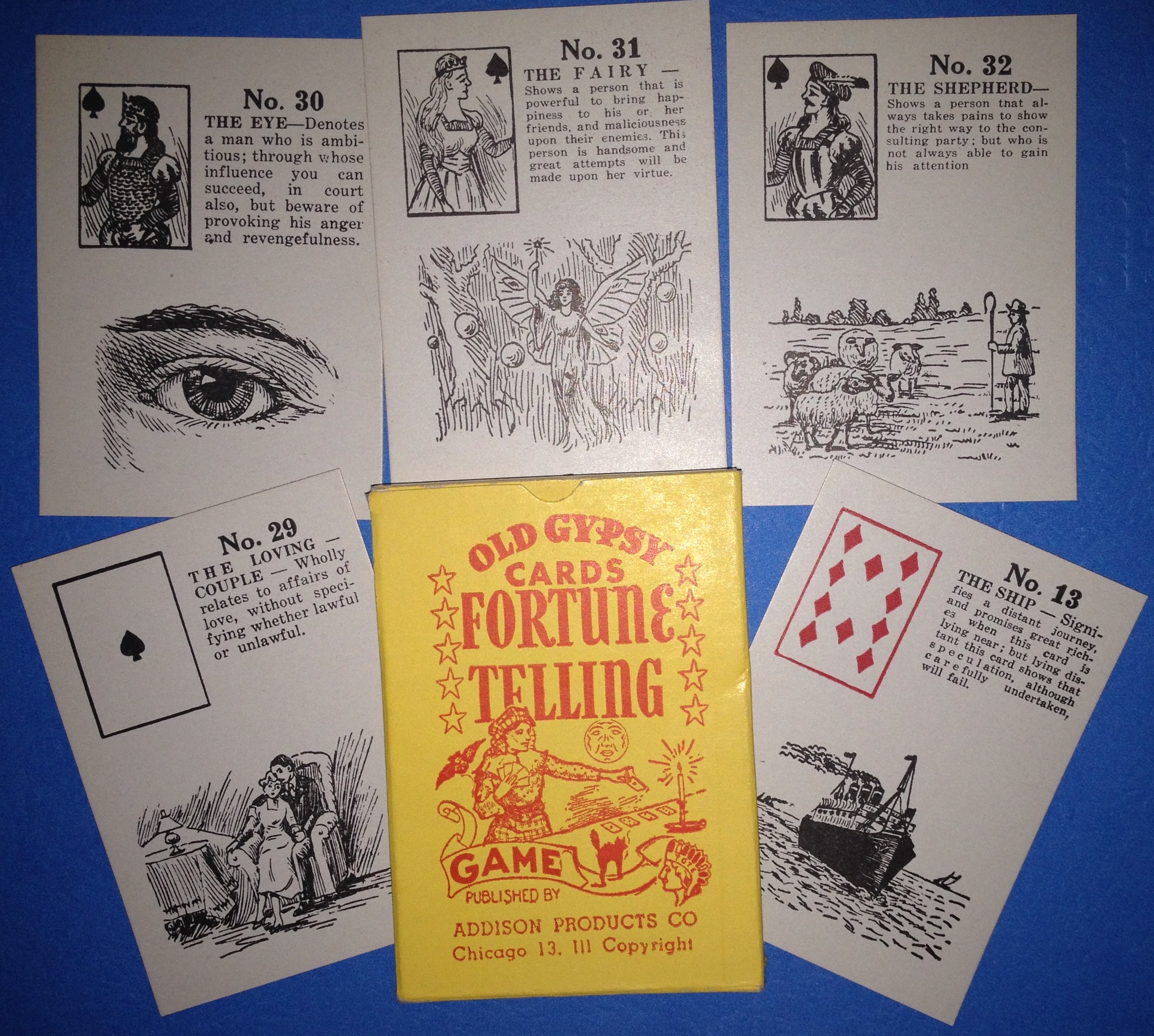 Old Gypsy Fortune Telling Cards – an American Jewish immigrant/hoodoo ...