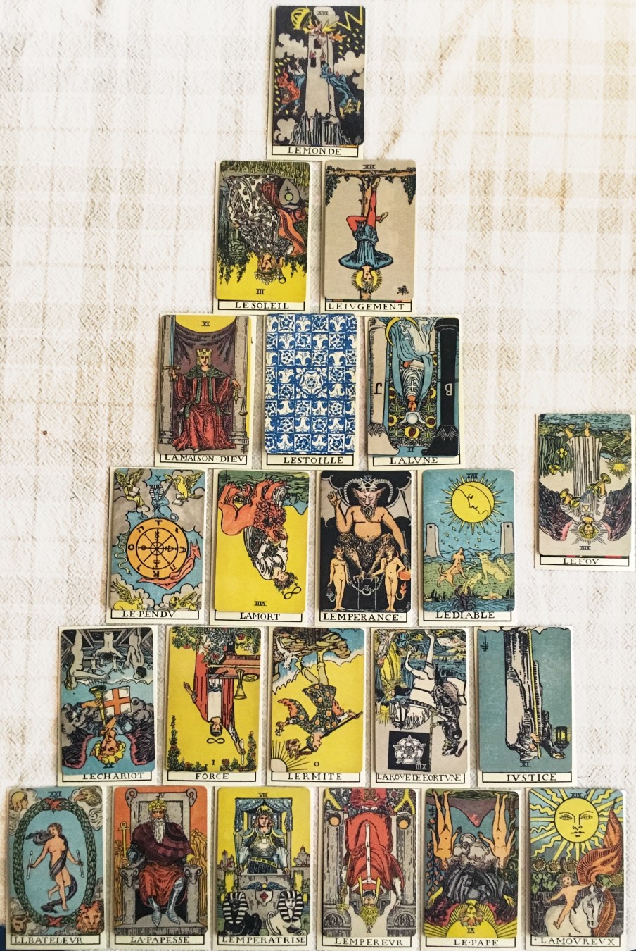 The Cadillac of Readings: The Pyramid Spread | Mary K. Greer's Tarot Blog